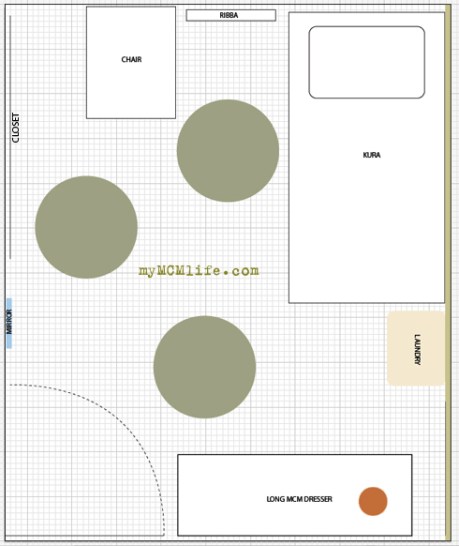 New Home: Kids Room Plan | myMCMlife.com